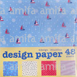Amifa Design Paper 48pcs – 360 Print Shop